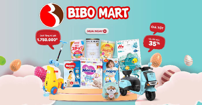 Bibo Mart - Trang bán hàng trực tuyến của siêu thị Bibo Mart