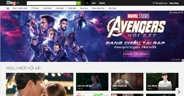 Zing TV - Xem VTV, xem phim trực tuyến miễn phí chất lượng HD