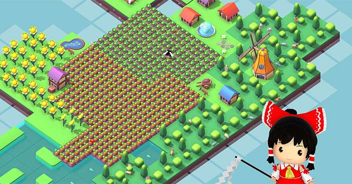 Touhou Mini Map - Game xây dựng bản đồ Touhou xinh xỉu - Download.com.vn