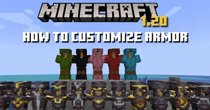 Hướng dẫn cách tùy chỉnh áo giáp trong Minecraft - Download.com.vn