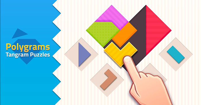 Polygrams cho Android 1.1.62 - Game giải đố xếp hình Tangram