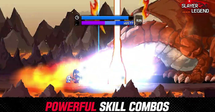 Slayer Legend cho Android 409 - Game nhập vai idle đồ họa pixel cổ điển