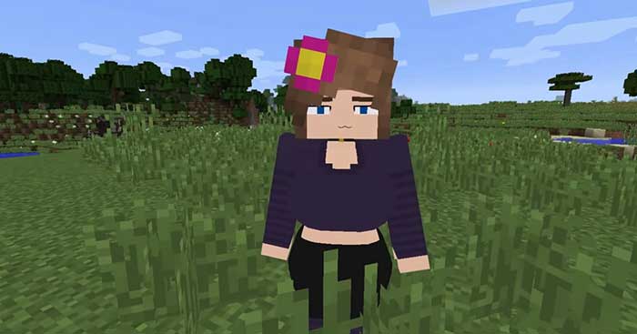 Jenny Mod (1.12.2) - Mod bạn gái ảo trong Minecraft