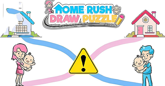 Home Rush: Draw Puzzle cho Android 1.0.2 - Game giải đố vẽ đường về nhà thú vị