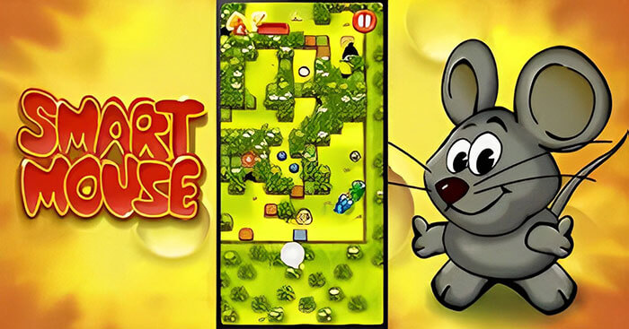 Smart Mouse cho Android 1.1.12 - Game trí tuệ chuột thu thập pho mát