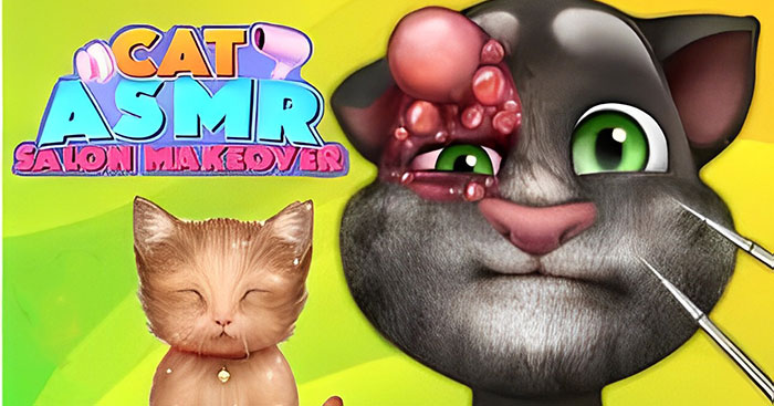 Cat ASMR cho Android 0.6 - Game salon làm đẹp cho mèo thư giãn