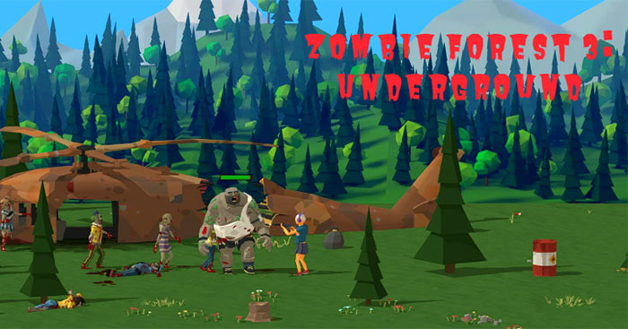 Zombie Forest 3: Underground cho Android - Game sinh tồn giữa rừng zombie