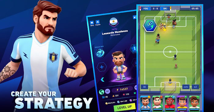 AFK Football cho Android 1.1.1 - Game quản lý bóng đá sôi động
