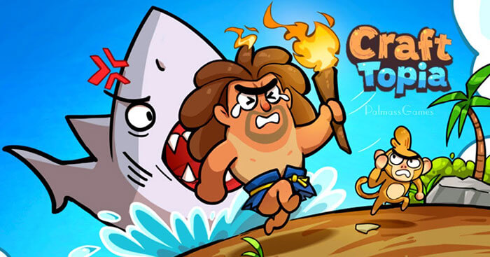 Craft Topia cho Android - Game chế tạo và sinh tồn trên đảo hoang