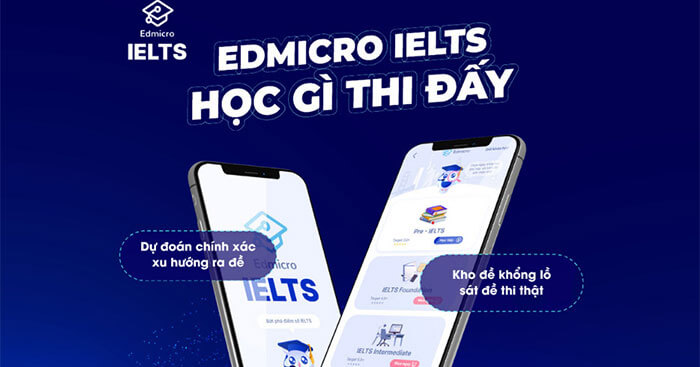 Edmicro IELTS cho Android 1.0.27 - Ứng dụng luyện thi IELTS trực tuyến