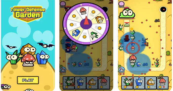 Tower Defense Garden cho iOS 2.0 - Game phòng thủ trang trại khỏi thây ma