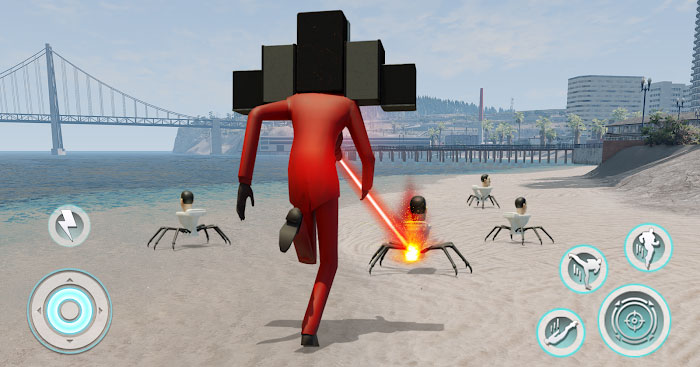 Toilet Monster Rope Game cho Android 1.10 - Download.com.vn