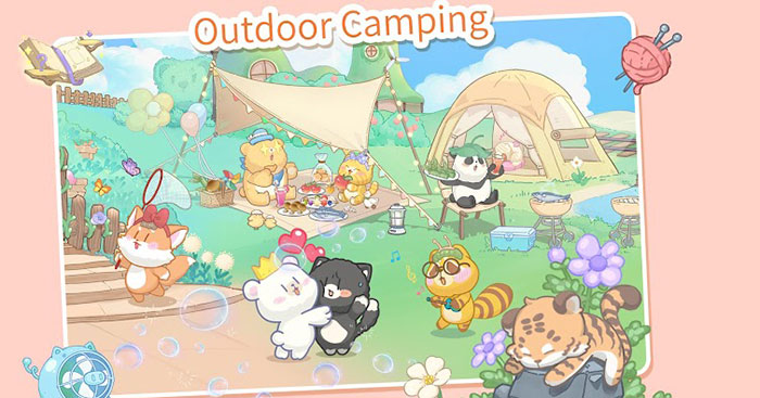 Meow-Forest Friends cho Android 1.0.1 - Game khám phá khu rừng mèo thú vị