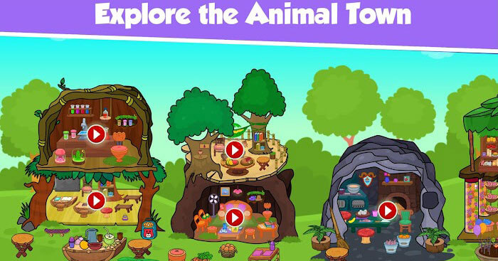 Tizi Animal Town - House Games cho Android 1.5.1 - Download.com.vn