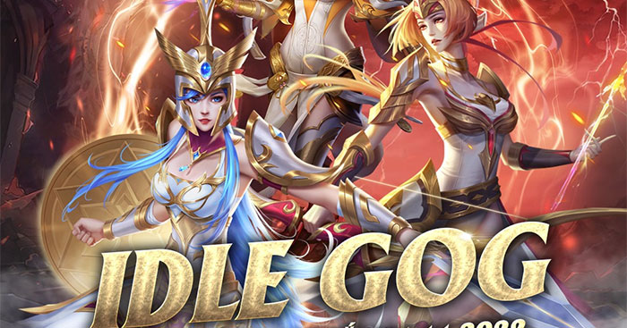 IDLE GOG cho iOS 1.2.30 - Game thẻ tướng nhàn dỗi màn hình dọc