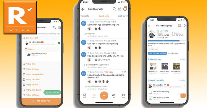 RemindWork cho Android 4.3 - Ứng dụng quản lý, phân bổ công việc