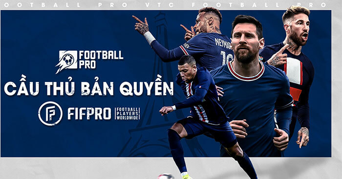 Football Pro VTC cho iOS 1.0.13 - Game bóng đá chuẩn bản quyền từ FIFPro