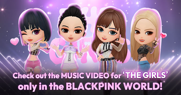 BLACKPINK THE GAME cho iOS 1.05.119 - Blackpink phát hành ca khúc mới "THE GIRLS”