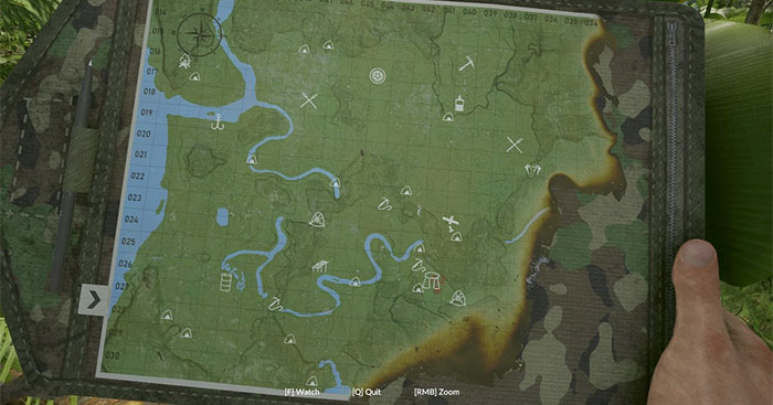 Tất tần tật về bản đồ trong Green Hell - Green Hell map - Download.com.vn
