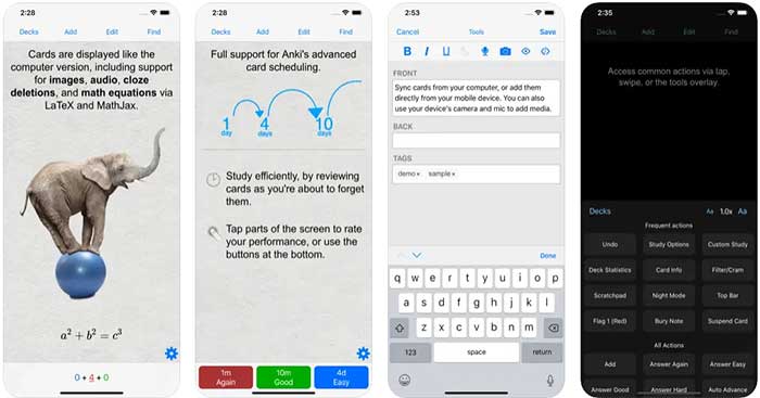 AnkiMobile Flashcards cho iOS 25.02.2 - Phần mềm Flashcards giúp học ...
