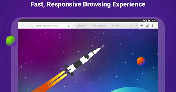 Puffin Cloud Browser - Puffin Free cho Android, trình duyệt web hỗ trợ flash