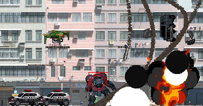 The Scramble Vice - Game Cảnh sát cơ động chống tội phạm robot