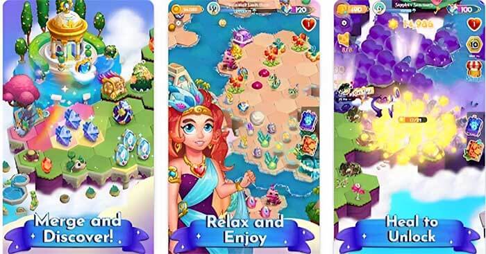 Midas Merge cho Android - Game hợp nhất khôi phục thế giới Midas