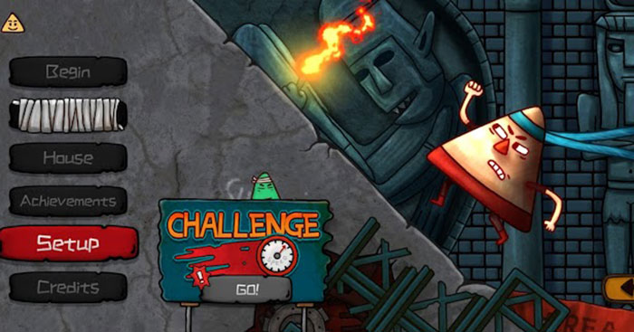 Little Triangle cho iOS 1.0.2 - Game Tam giác nhỏ phiêu lưu platform vui nhộn