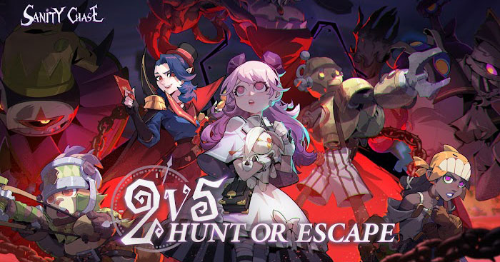 Sanity Chase cho Android - Game hành động đuổi bắt bất đối xứng 2v5