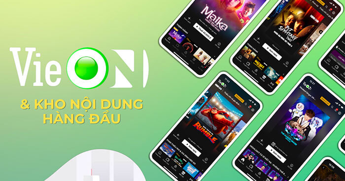 VieON cho Android 30.30.1 - Ứng dụng xem phim và TV show bản quyền