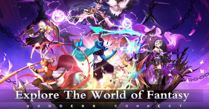 Goddess Connect cho iOS 1.3 - Game idle RPG kết nối các nữ thần xinh đẹp