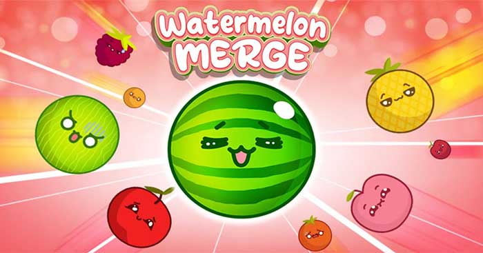 Watermelon Merge online - Game hợp nhất trái cây tạo ra dưa hấu