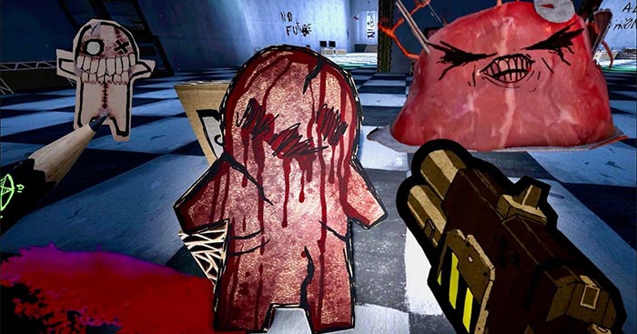 PAPERHEAD - Game FPS kinh dị trong thế giới bìa giấy - Download.com.vn