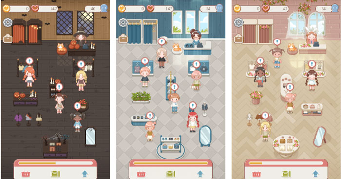 Tiny Boutique cho Android 1.1.0 - Game quản lý tiệm thời trang nhỏ