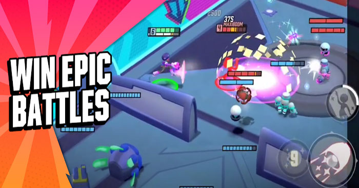 Smash Cup cho iOS 1.14.8 - Game bắn súng top-down kết hợp MOBA