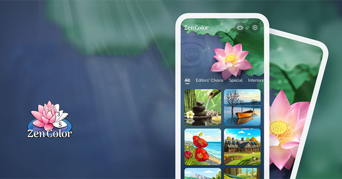 Zen Color cho iOS 1.46.3 - Game tô màu đánh số, thư giãn - Download.com.vn