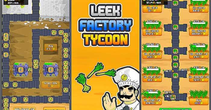 Leek Factory Tycoon: Idle Game cho iOS 1.15 - Download.com.vn