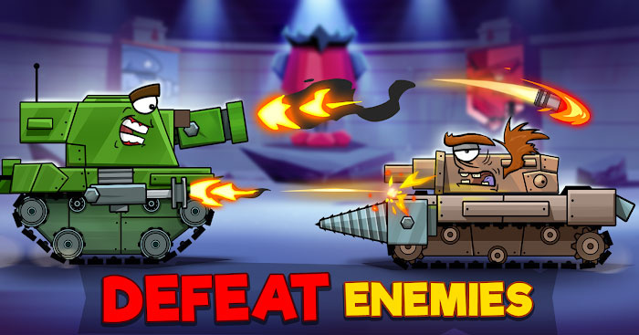 Tanks Arena io cho iOS - Game xây dựng và chiến đấu xe tăng hầm hố