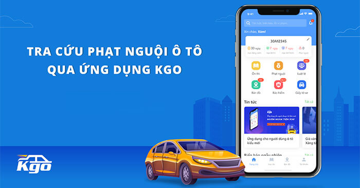 Kgo cho iOS 2.3.1 - Ứng dụng tra cứu phạt nguội, ôn thi GPLX
