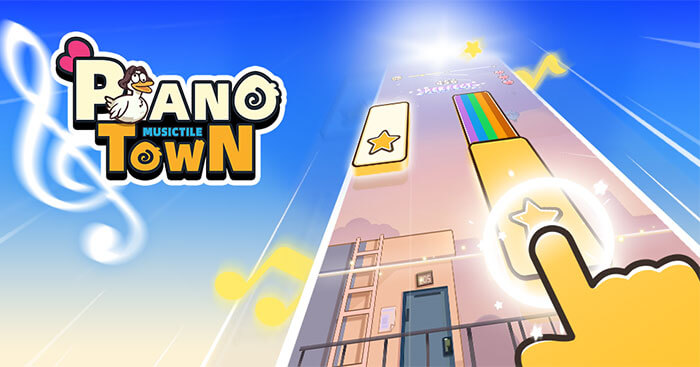 Piano Town cho Android - Game đàn piano thư giãn kết hợp trang trí phòng