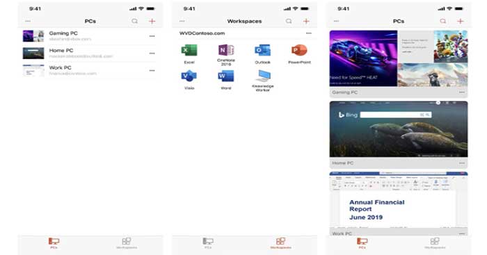 Windows App Mobile cho iOS 11.2.1 - Điều khiển máy tính từ xa bằng ...
