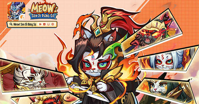 Meow! Sen Ơi Đừng Sợ cho iOS - Game đấu tướng, Tam Quốc hình dạng Mèo