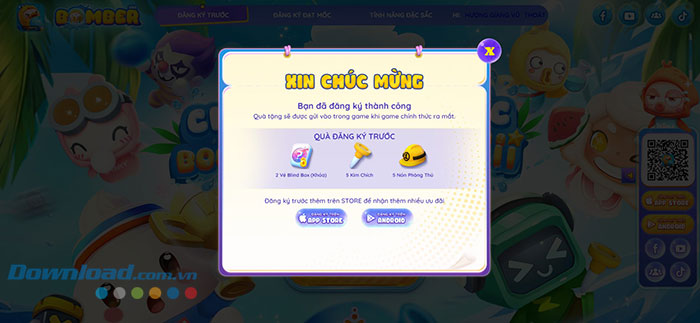 Bomber VNG - Chơi game đặt bom nước cực vui nhộn trên PC - Download.com.vn