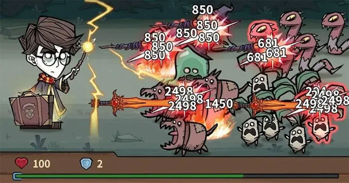 Backpack Merge cho Android 0.15.0 - Game hợp nhất và chiến đấu phép thuật