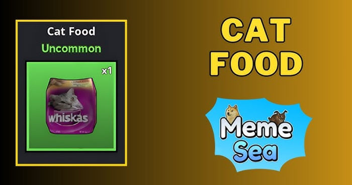 Cách lấy và sử dụng Cat Food trong Meme Sea - Download.com.vn