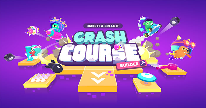 Crash Course Builder Demo - Game đua xe vượt chướng ngại vật