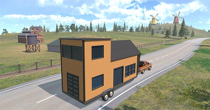 Tiny House Simulator Demo - Game xây ngôi nhà di động ấm cúng