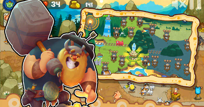 Tower Defense Realm King Hero - Game chiến thuật, tháp phòng thủ