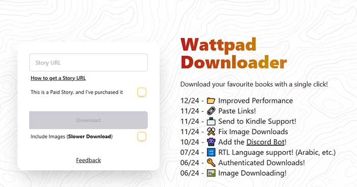 Wattpad Downloader - Tải truyện Wattpad đọc offline - Download.com.vn