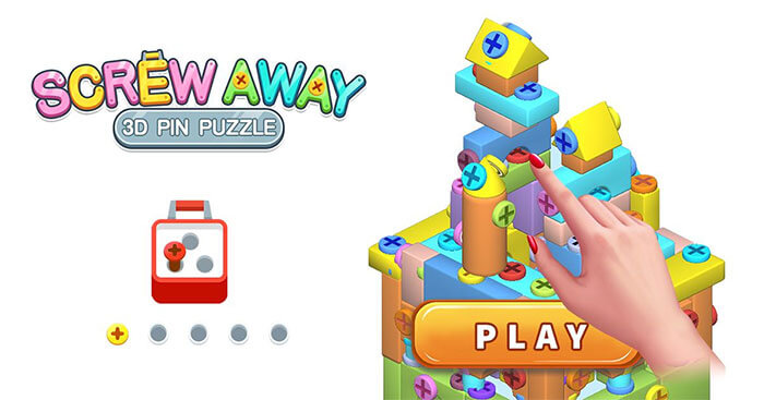 Screw Away: 3D Pin Puzzle cho Android 1.9.2 - Game giải đố vặn ốc vít ...